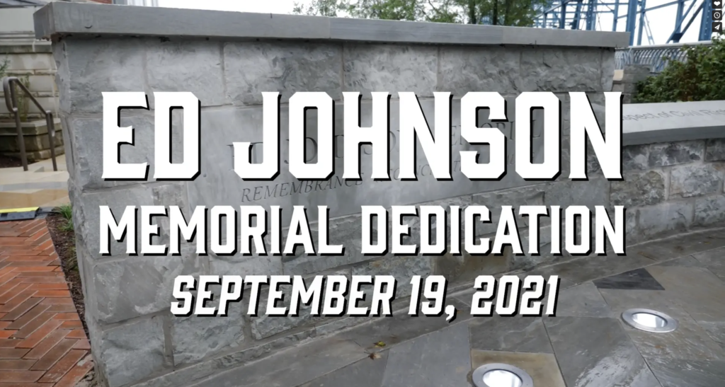 Attendees Brave Rain For Ed Johnson Memorial Dedication – ICMGLT