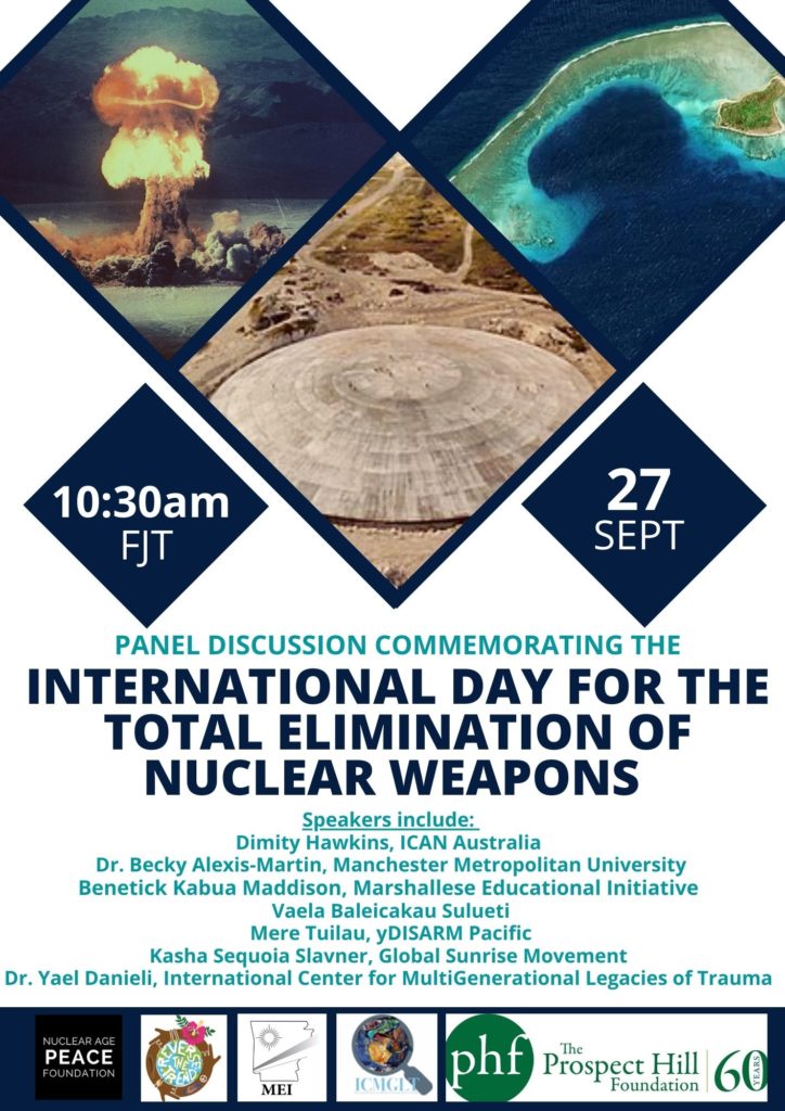 INTERNATIONAL DAY FOR THE TOTAL ELIMINATION OF NUCLEAR WEAPONS – ICMGLT